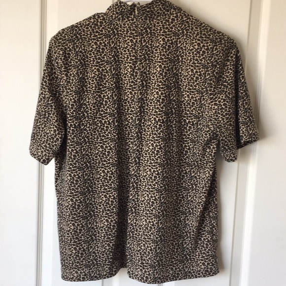 Koret | Tops | Vintage K Wear By Koret Leopard Print Top | Poshmark